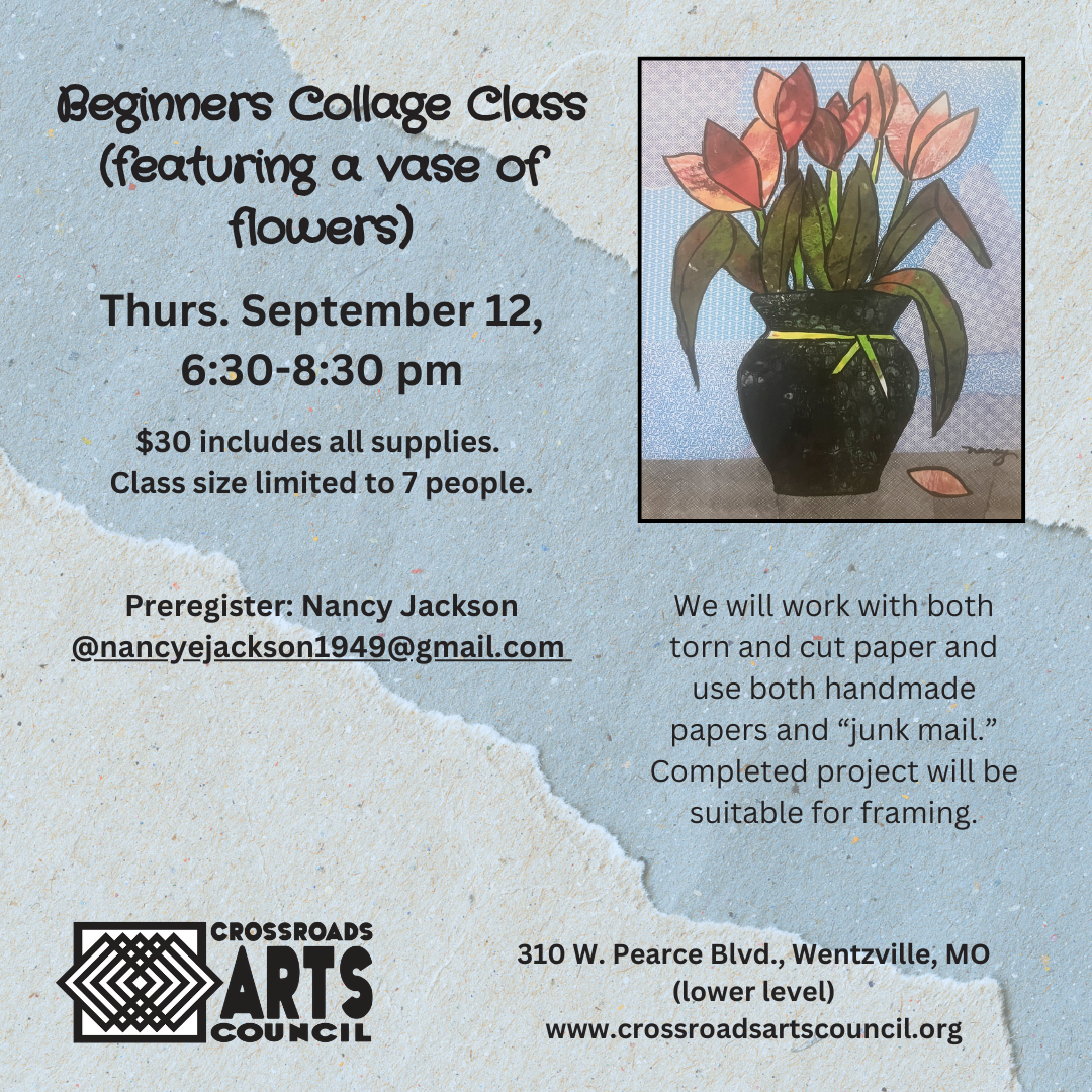 Beginners Collage Class - Crossroads Arts Council
